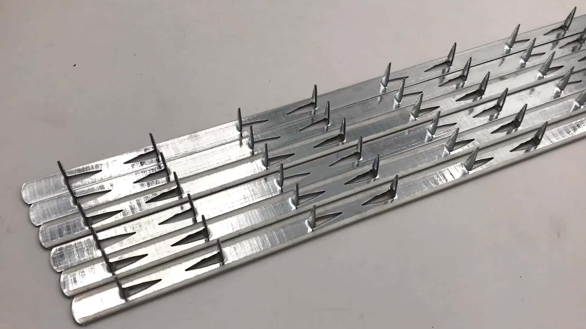 Sharp Prong Edge Banding Metal Galvanized Steel Sofa Back Tack Strip ...