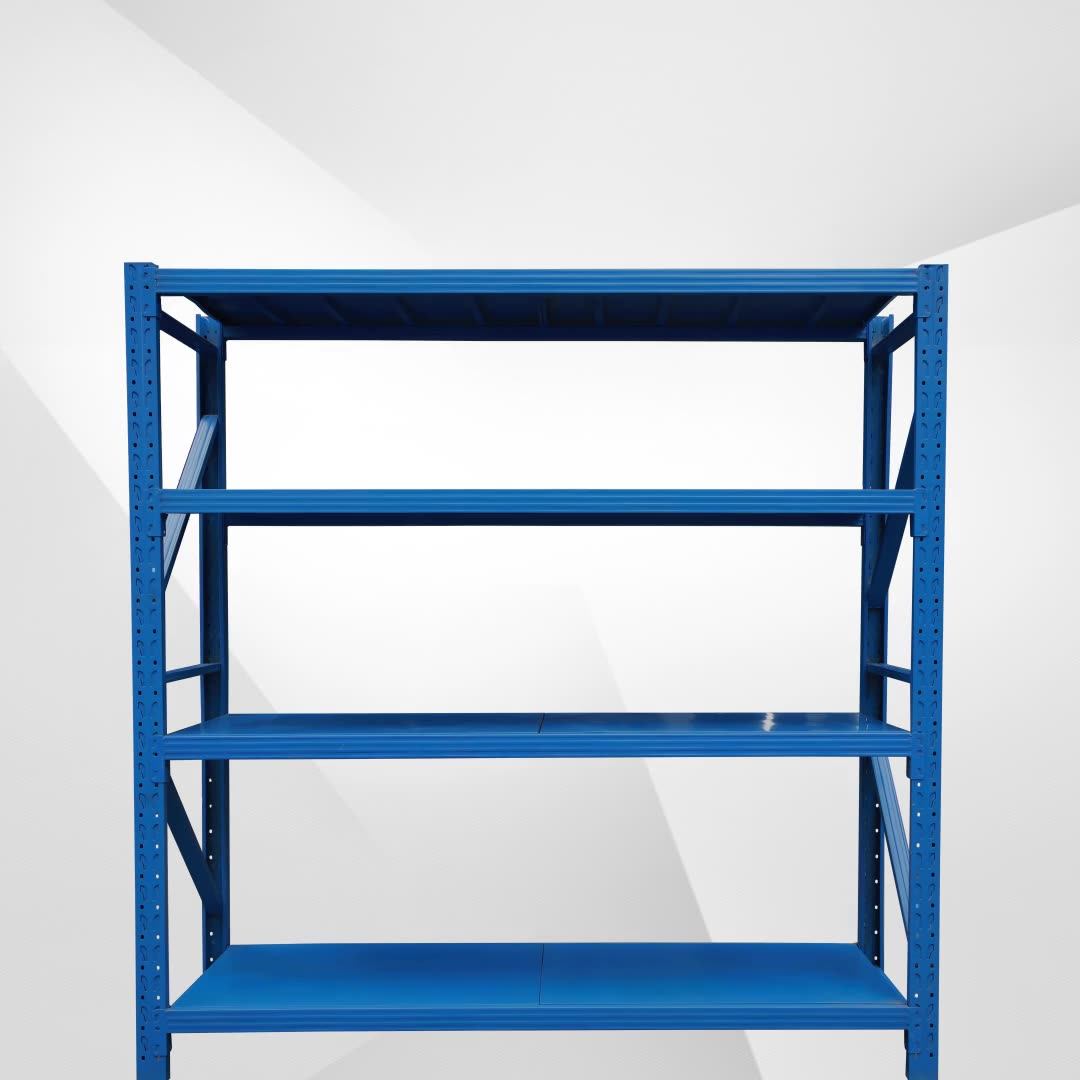 仓库货架批发仓储展示架快递置物架轻中型家用多层储物置物货架子-阿里巴巴