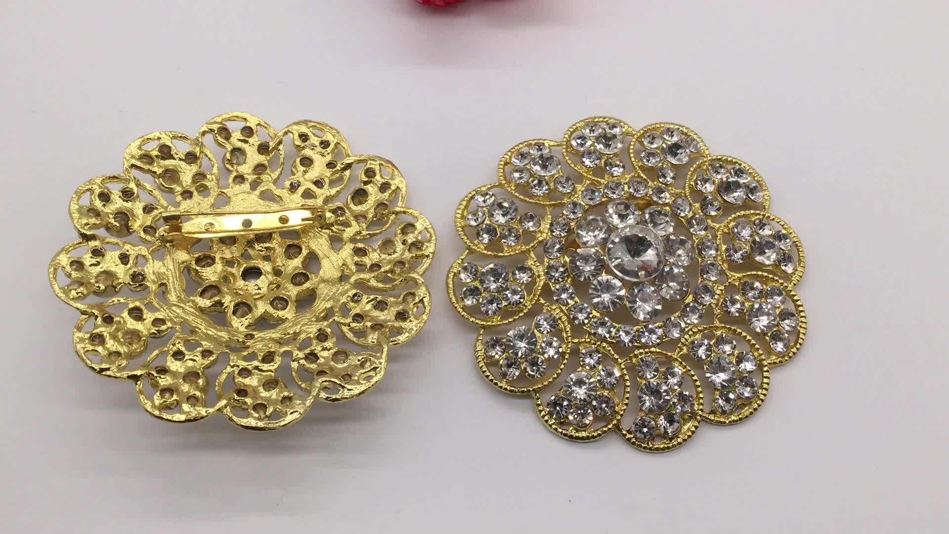 Vintage Style Glass Crystal Rhinestones Women And Men Wedding Topper ...