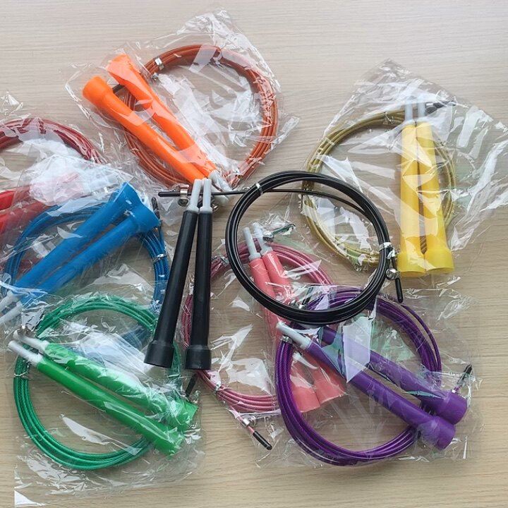 Speed Plastic Steel Wire Adjustable Skipping Jump Ropes - Buy Skipping ...