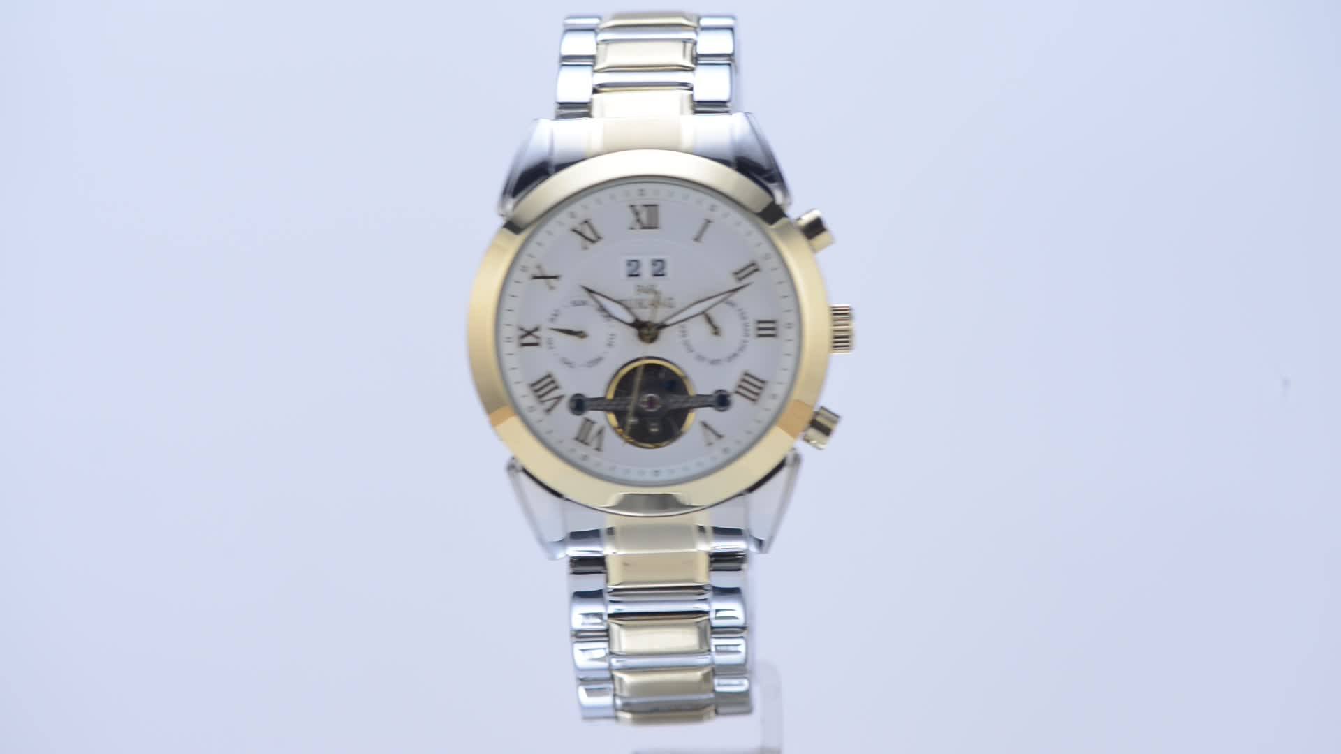 Fashion Goldis Mechanical Custom Promotion New Style Japan Movt Quartz ...