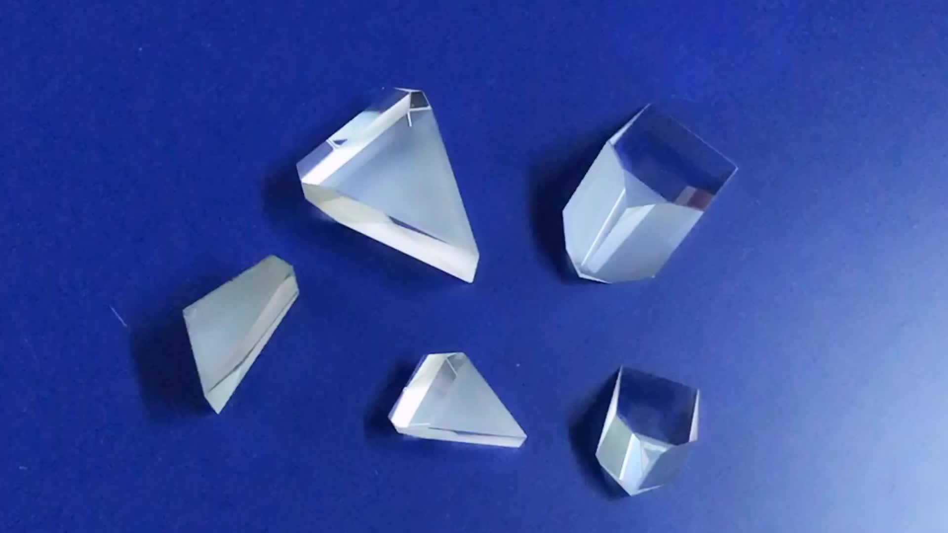 Customized Diameter Bk-7 Optical Glass Lens And Prism For Instruments ...