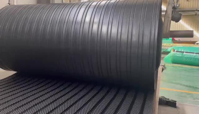 Dairy Farming Equipment Pathway Rubber Mat For Cows / Cattle Stall ...