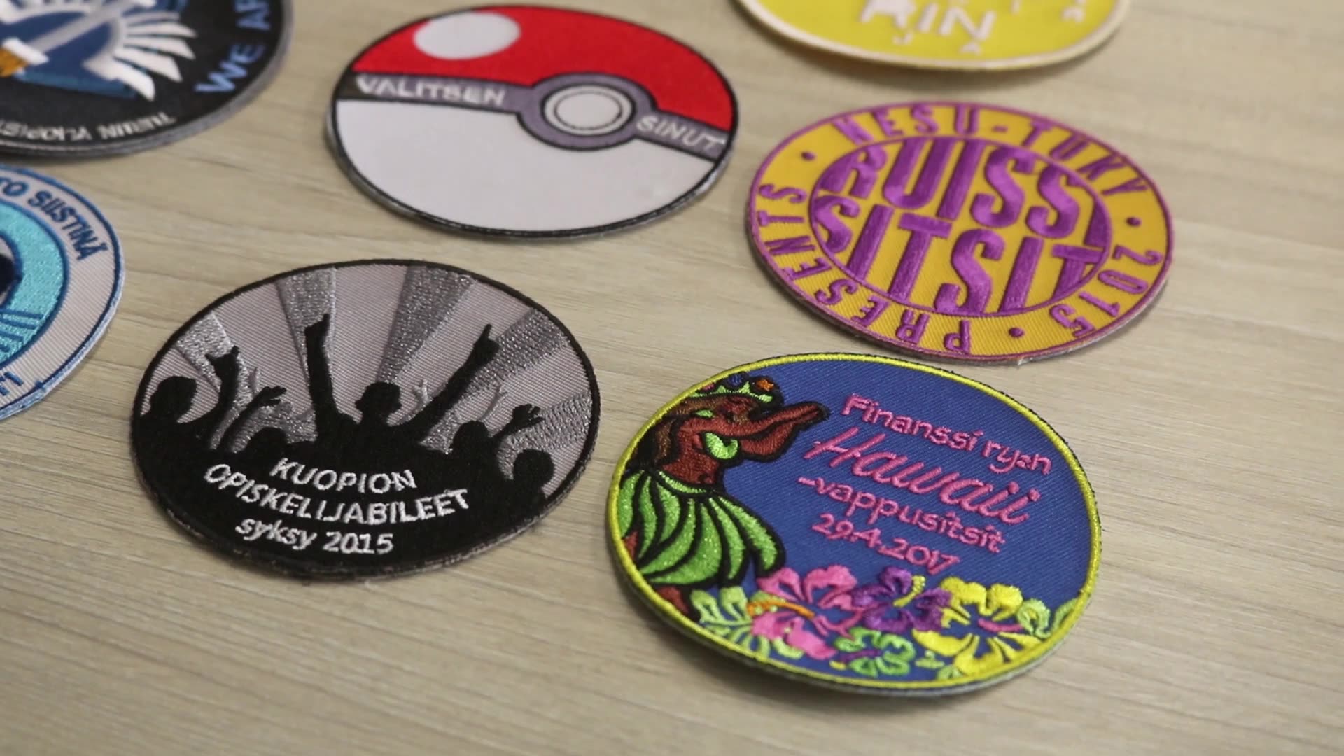 Free Label Designs Iron On Sticker Backing Personalized Custom Oem Logo Machine Embroidery ...