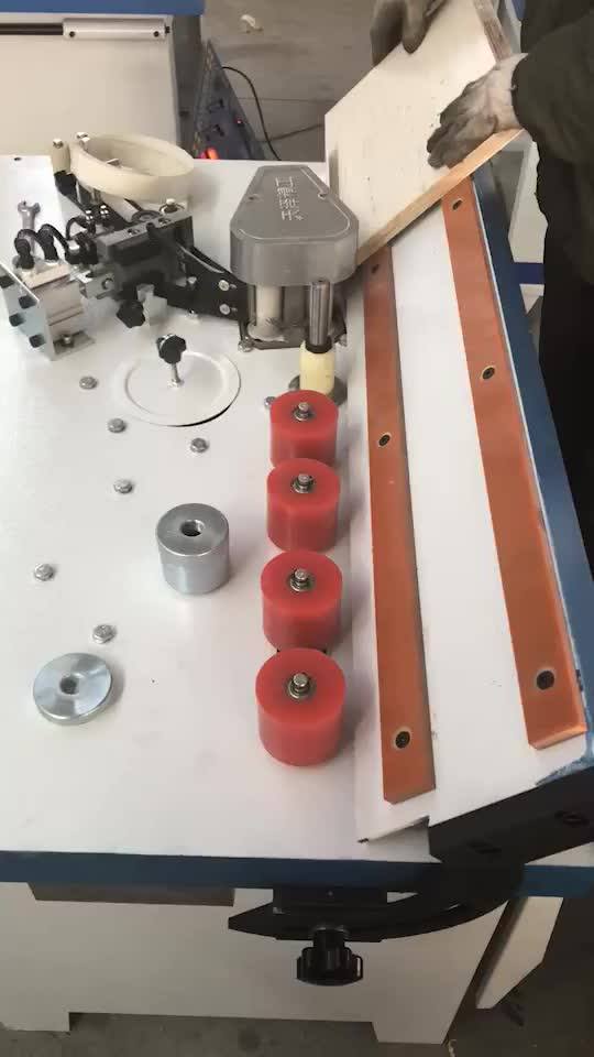Small Manual Curve Edge Banding Machine For Sale - Buy Mdf Board Edge ...