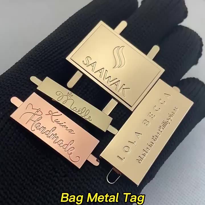 Neostar Custom Luggage Plate Logos Maker Silver Plating Purse Accessory ...