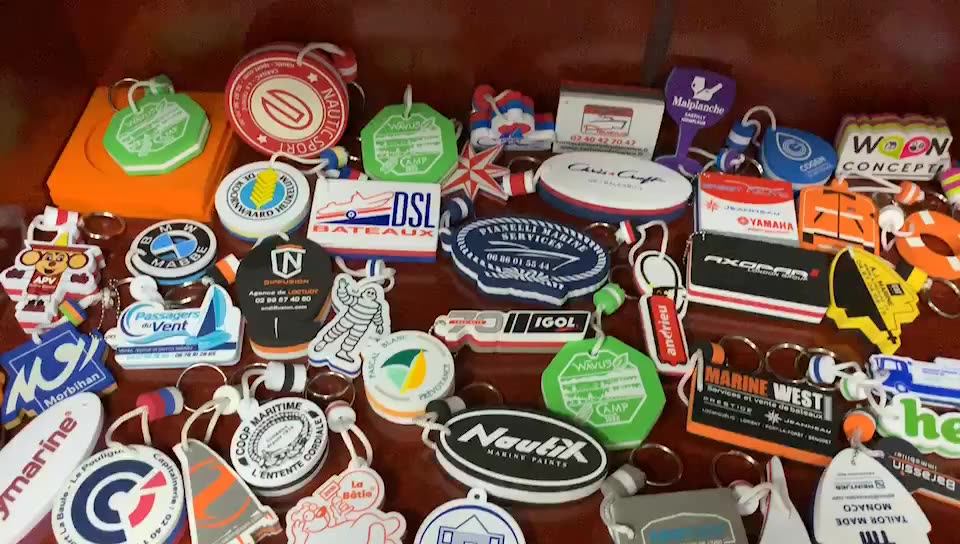 Renhui Bubble 3d Box Floaty Foam Logo Oil Floating Keyring Key Ring ...