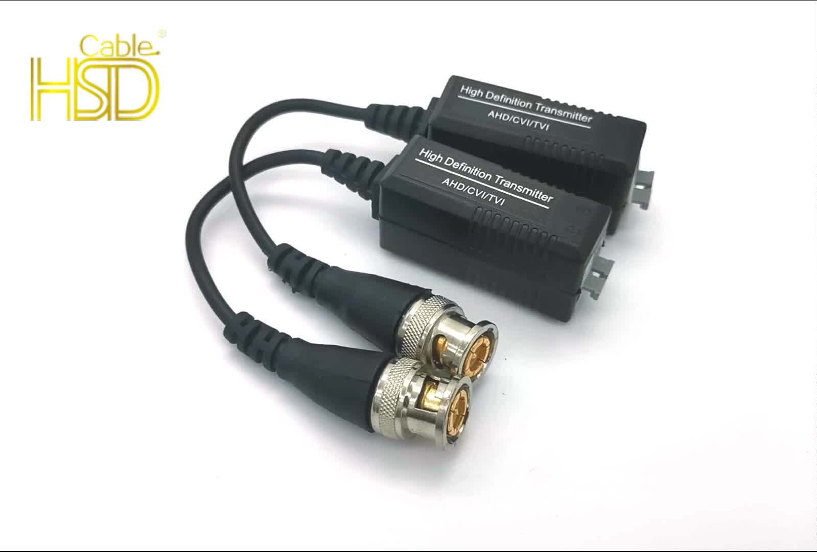 Passive Hd Video Balun With Power Audio E For Cctv Ip Camera Full Hdcvi ...