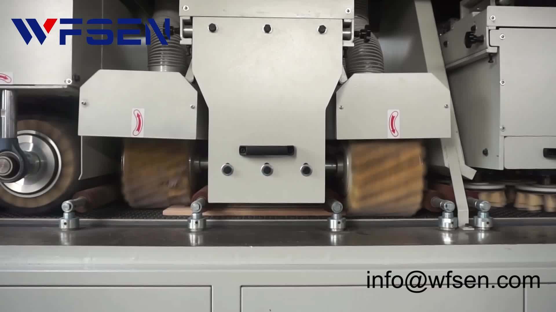 Sk1300-6s Mdf Solid Wood Wire Panel Brush Sander Machine - Buy Mdf ...