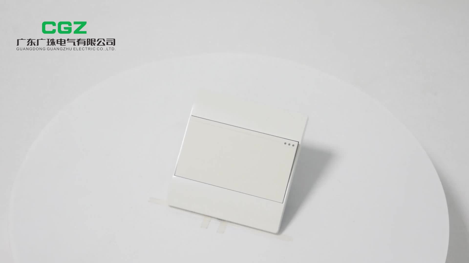 3 Gang 2 Way Light Switch Electric Light Switch - Buy Light Switch,3 ...