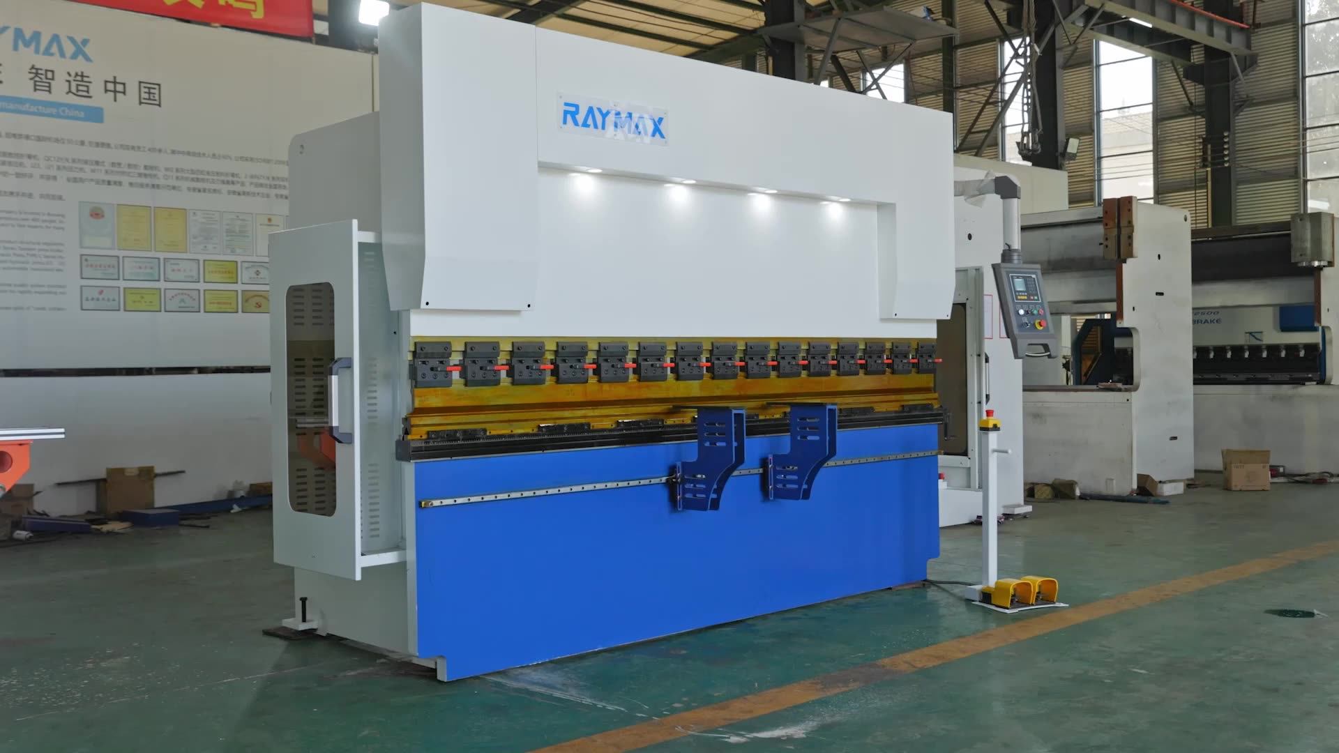Raymax 2024 Hydraulic Press Brake Cnc Press Bending Machine Plate ...