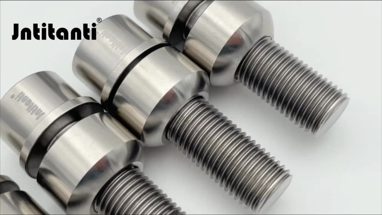 Titanium Natural Color Torx Socket Ball Seat Gr.5 Ti-6al-4v Auto Wheel ...