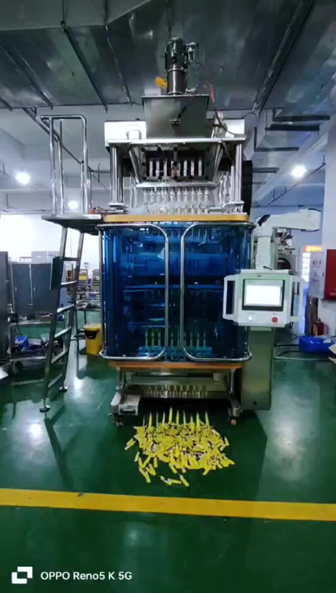 Automatic 2 4 6 8 Lanes Vertical Multi Lane Instant Coffee Stick Pack ...