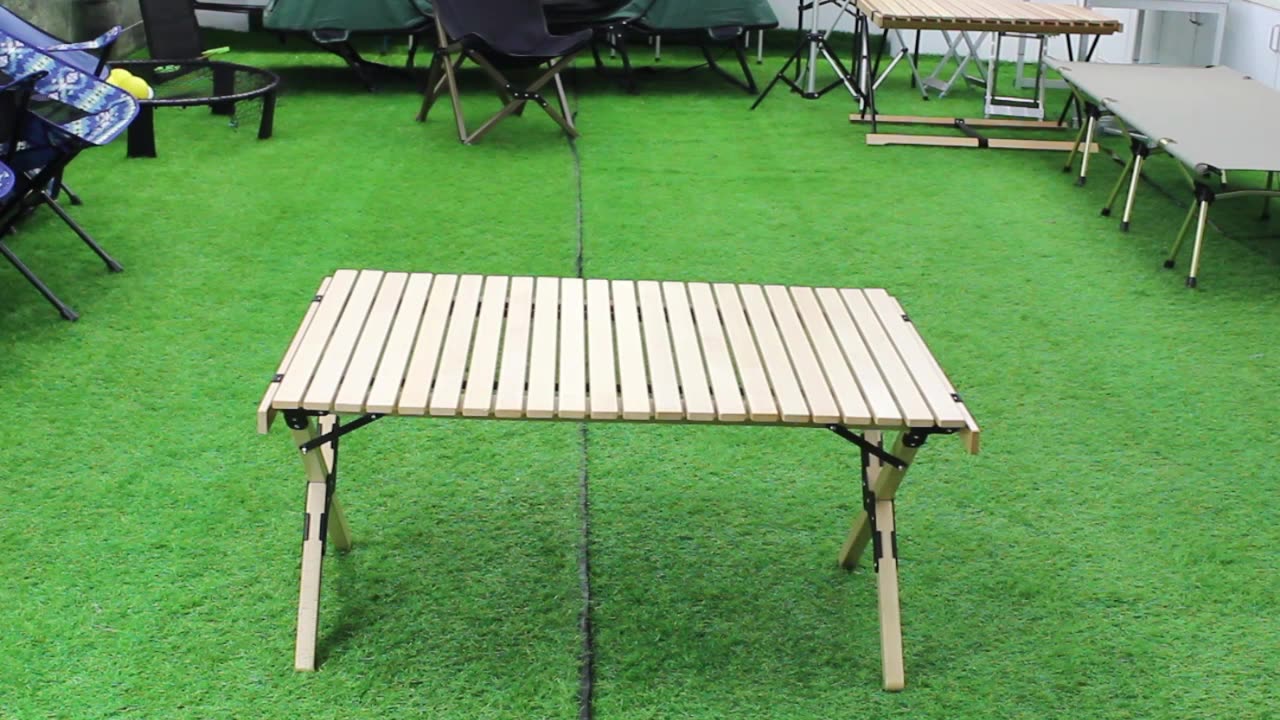 Tianye Camping Portable Leisure Combined Roll Up Table Wood - Buy ...