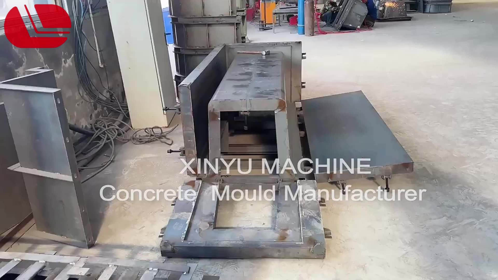 Concrete U Type Mould Precast Drain Ditch Mold Concrete U Shaped ...