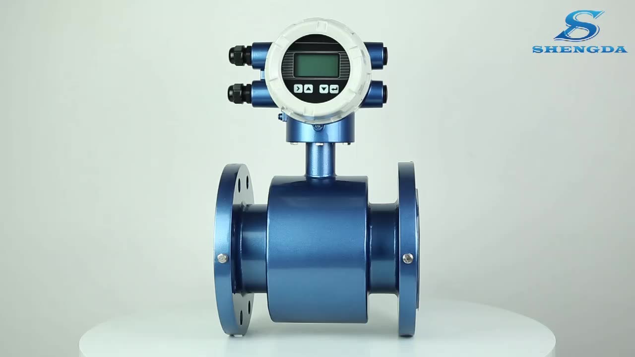 Rs485 Electromagnetic Liquid Flow Meter Water Dn40 Industrial Flow Meters - Buy Industrial Flow ...