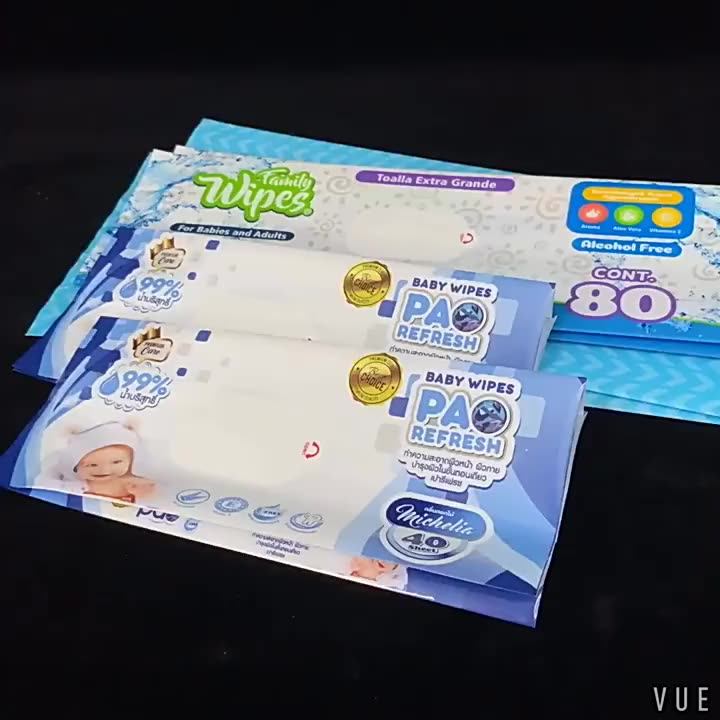 Disinfecting Wet Wipes Bag Wet Wipe Pouch Empty Wet Wipes Packaging ...