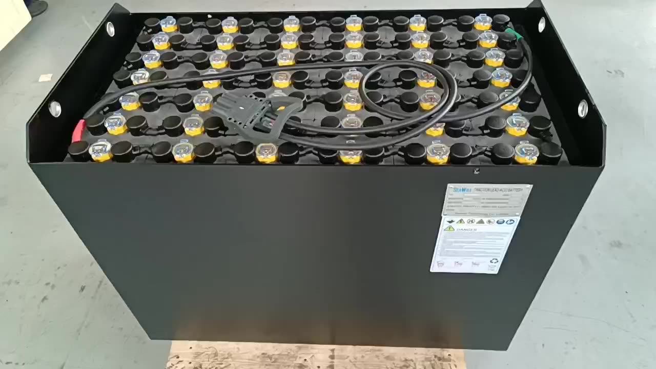 Harga Baterai Forklift Industri 80 Volt 80 V 400ah/4vbs400 Baterai Asam ...