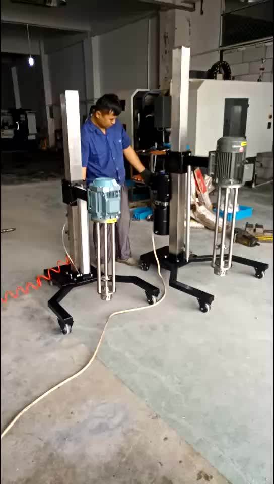 Hydraulic Electrical Lifting High Shear Homogenizer/mixer/emulsifier ...