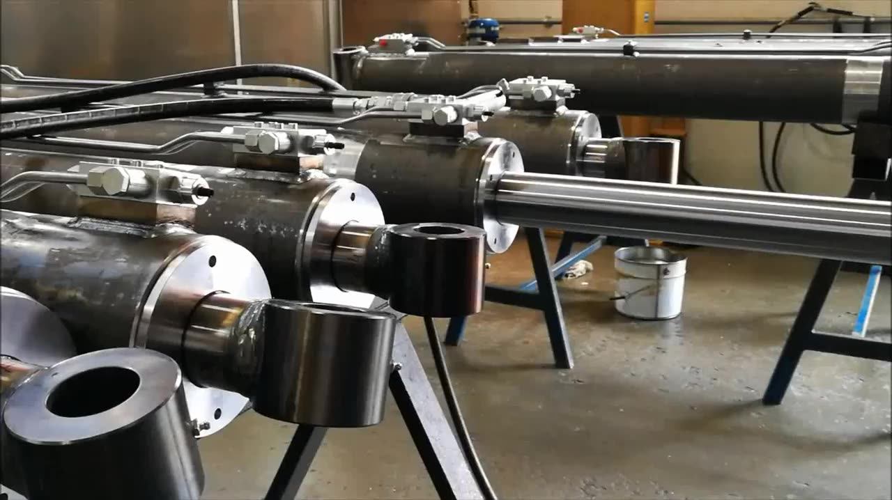 Servo Electro-hydraulic Push Actuator/hydraulic Cylinder With Power ...