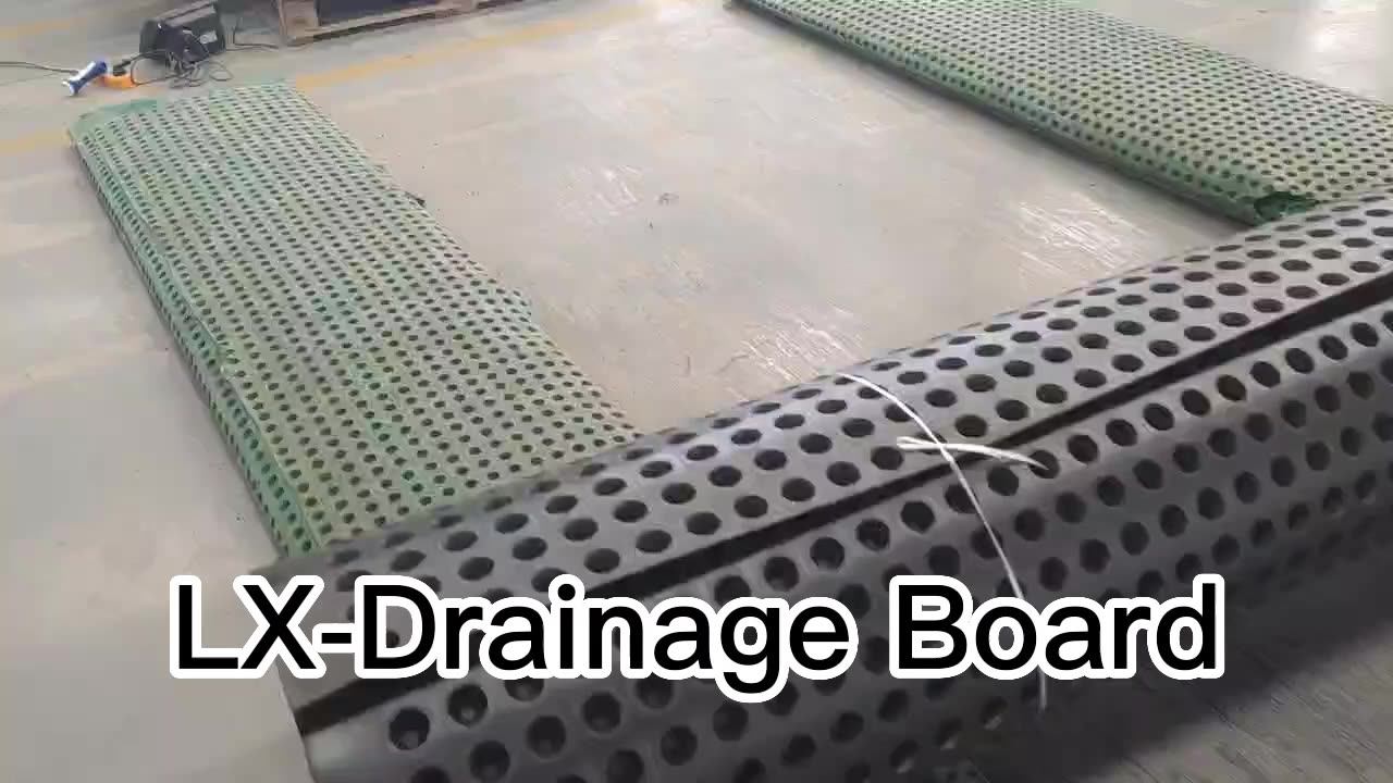Hdpe Plastic Dimple Drain Board Dimple Drainage Sheet 10mm 20mm 30mm ...