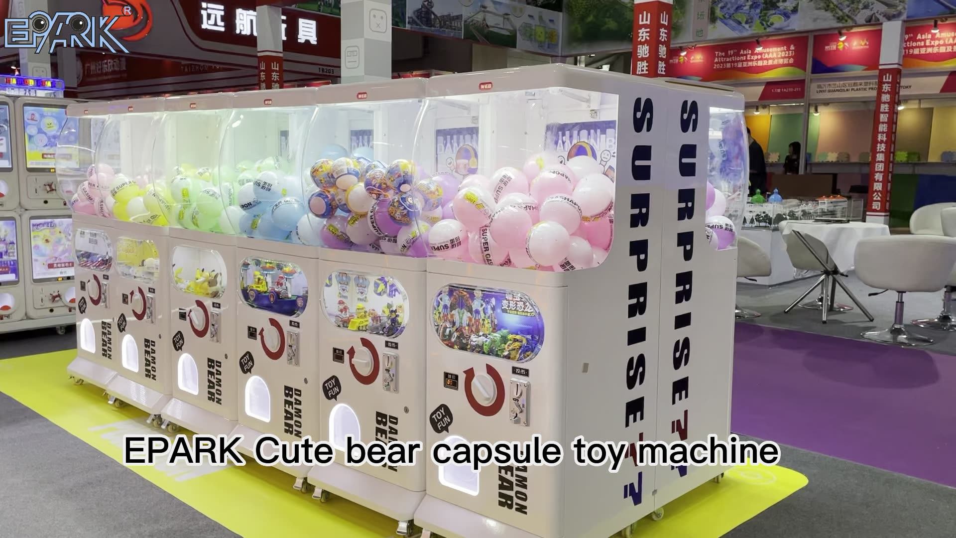 Epark Twist Egg Game Custom Coin Twist Egg Machine Commercial Gacha ...