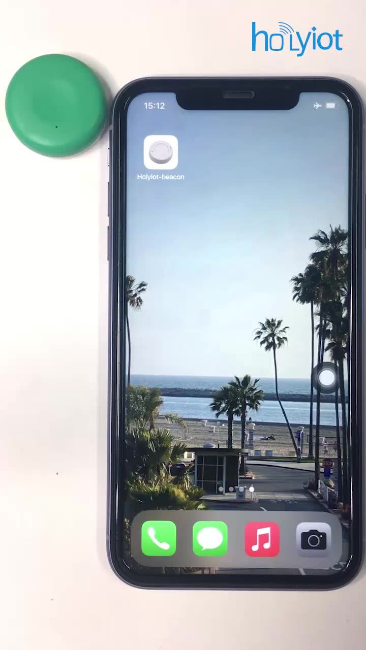 Holyiot Iot Wireless Accelerometer Motion Sensor Waterproof Ibeacon Ble ...