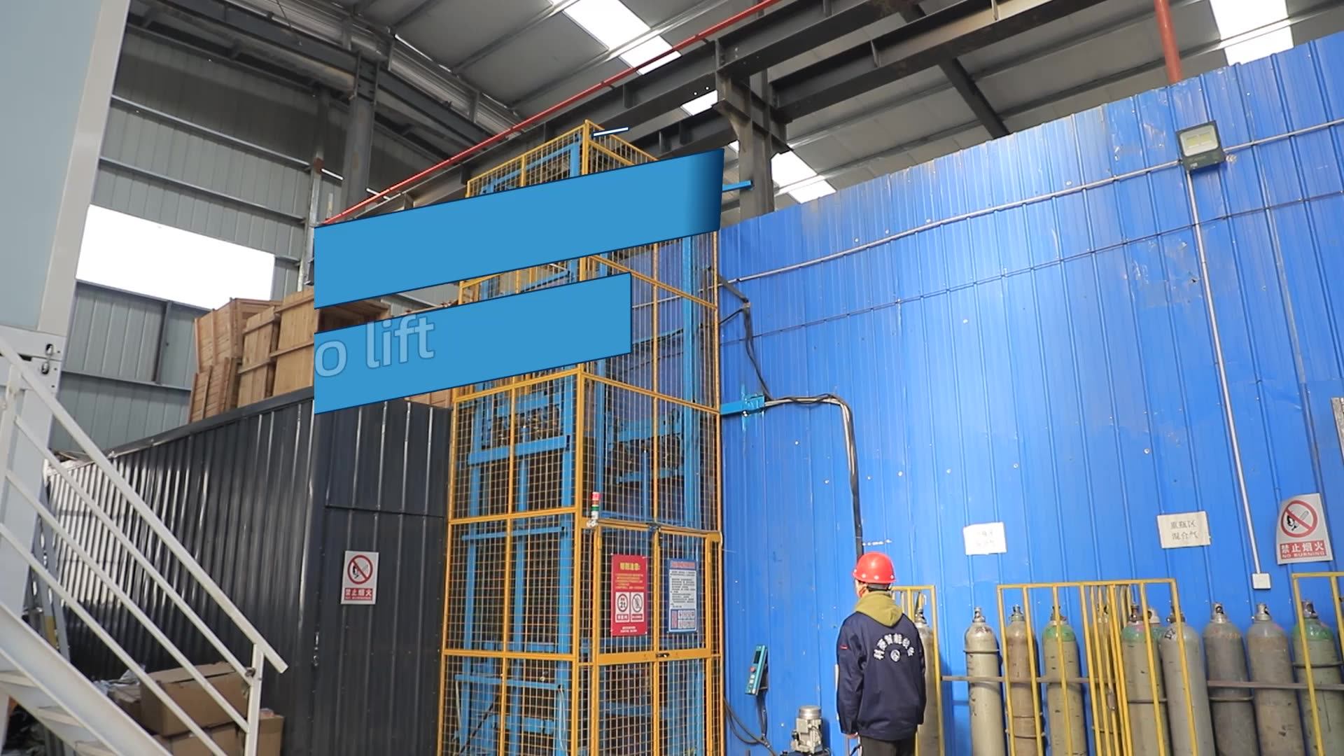 Kirin Tuv Standard Industrial Cargo Lift Customization Freight Platform ...