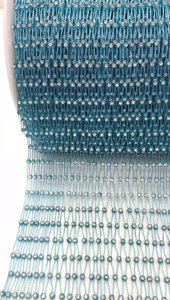 S079 Hotselling Bling Bling Crystal Mesh Fabric Rhinestone For Clothing ...