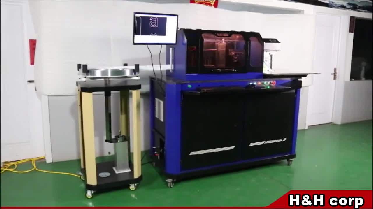 Al160 Automatic Metal 3d Channel Letter Bending Machine With Factory ...