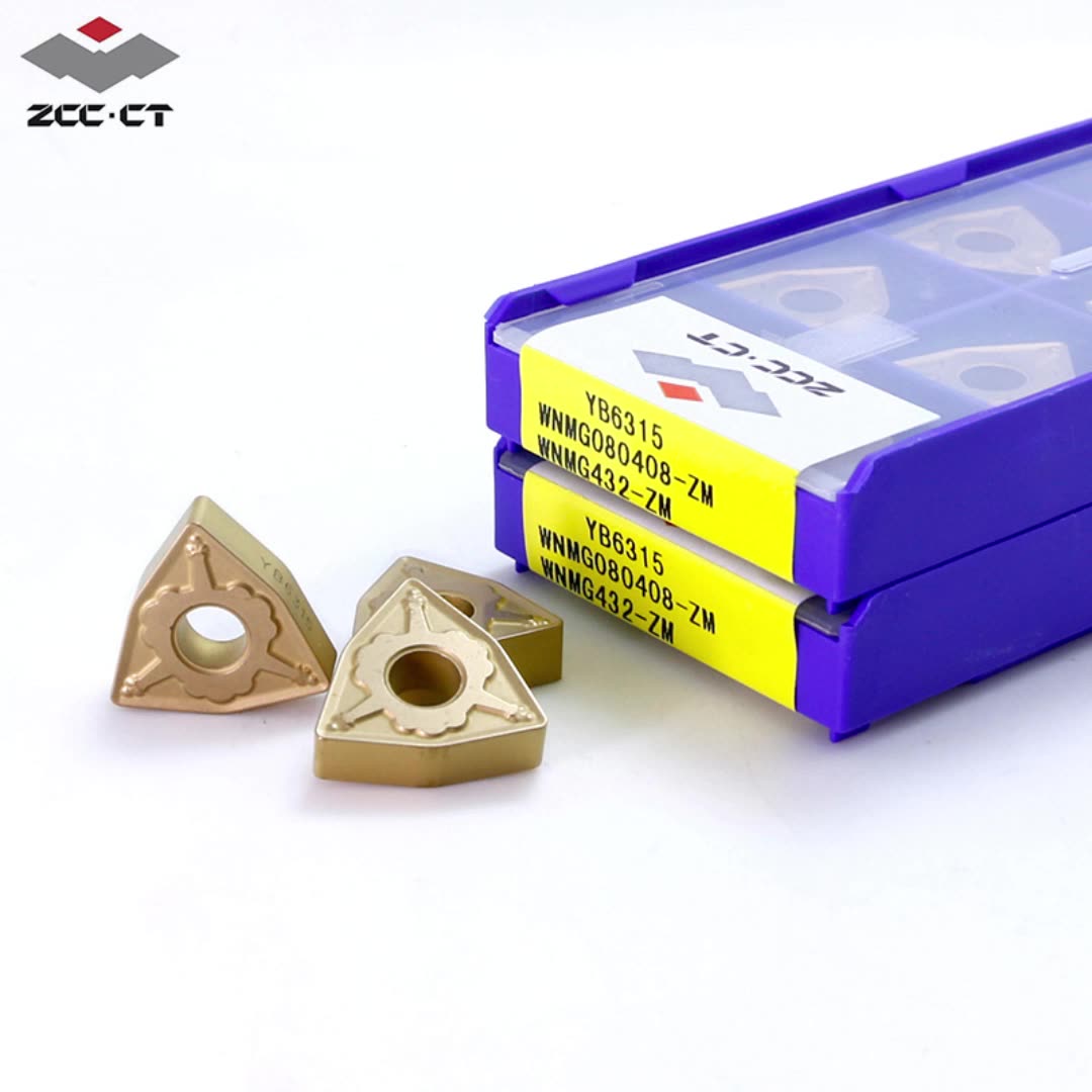 Zcc-ct Cnc Lathe Turning Tools Turning Carbide Insert Wnmg Series Steel Parts Processing ...