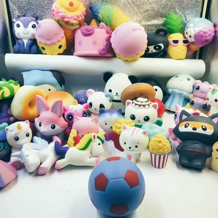 Mskwee Wholesale Custom Squishies Pokeball Squishy Stress Relief Pu ...