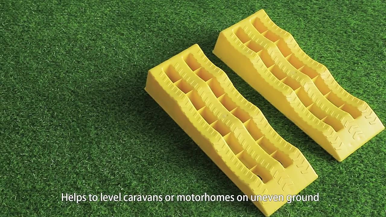 Rv Caravan Plastic Leveling Ramp Blocks For Motorhome,Van,Caravan ...
