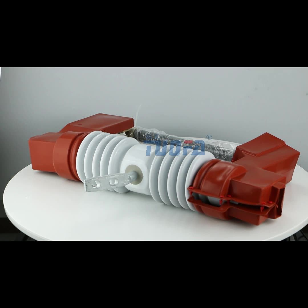 Fuse Cutout Connected Distribution Transformer And Distribution Lines ...