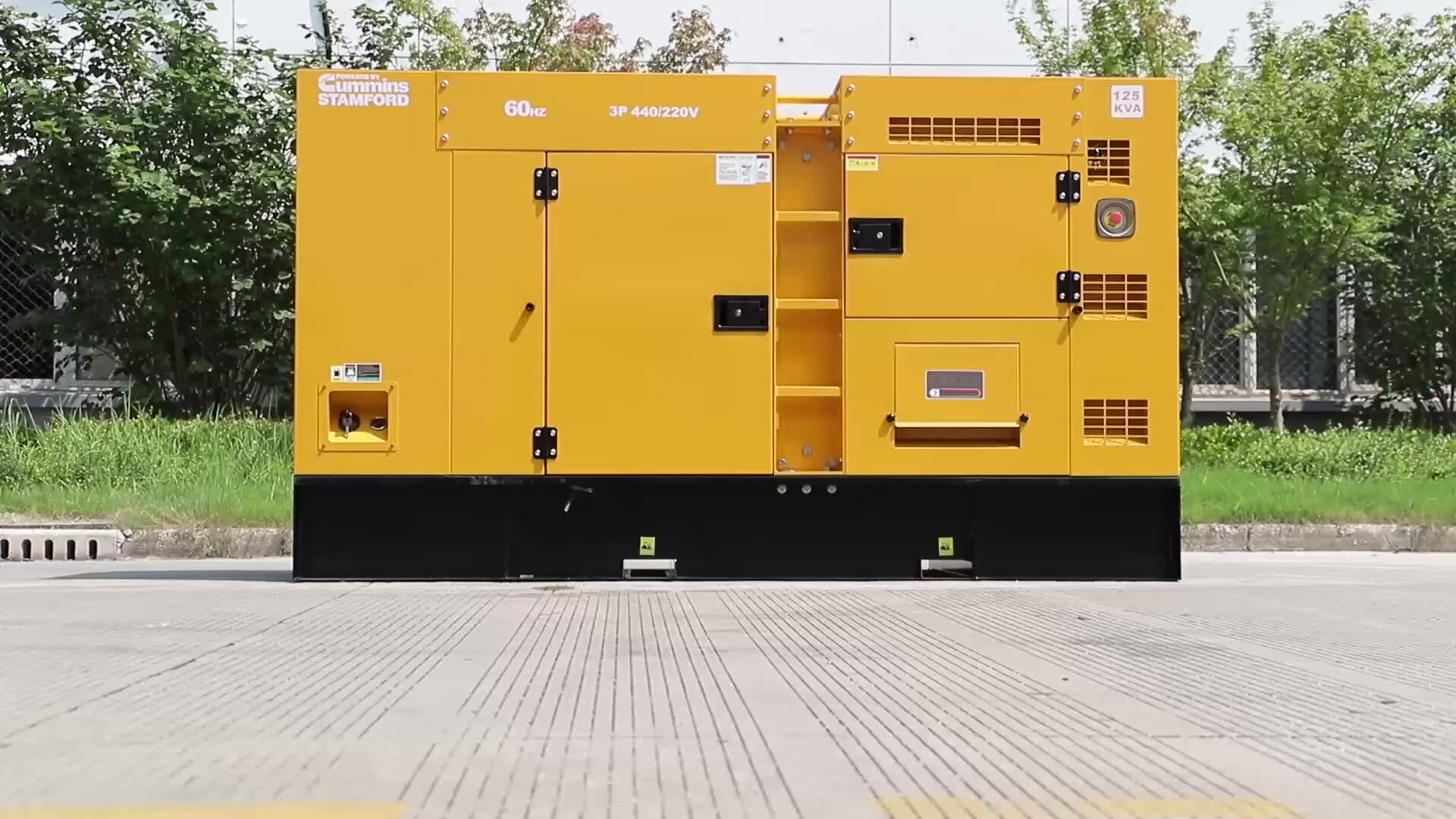 Industrial Diesel Generator Isuzu 40kw/50kva Original Japan Made Diesel ...