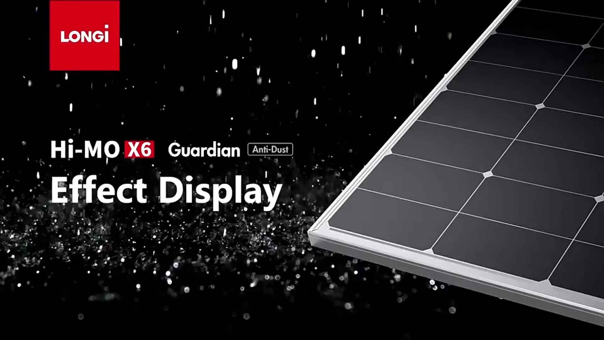 Longi Hi Mo X6 A Grade Solar Panel Lr5-72hthf 585w Photovoltaic Single ...