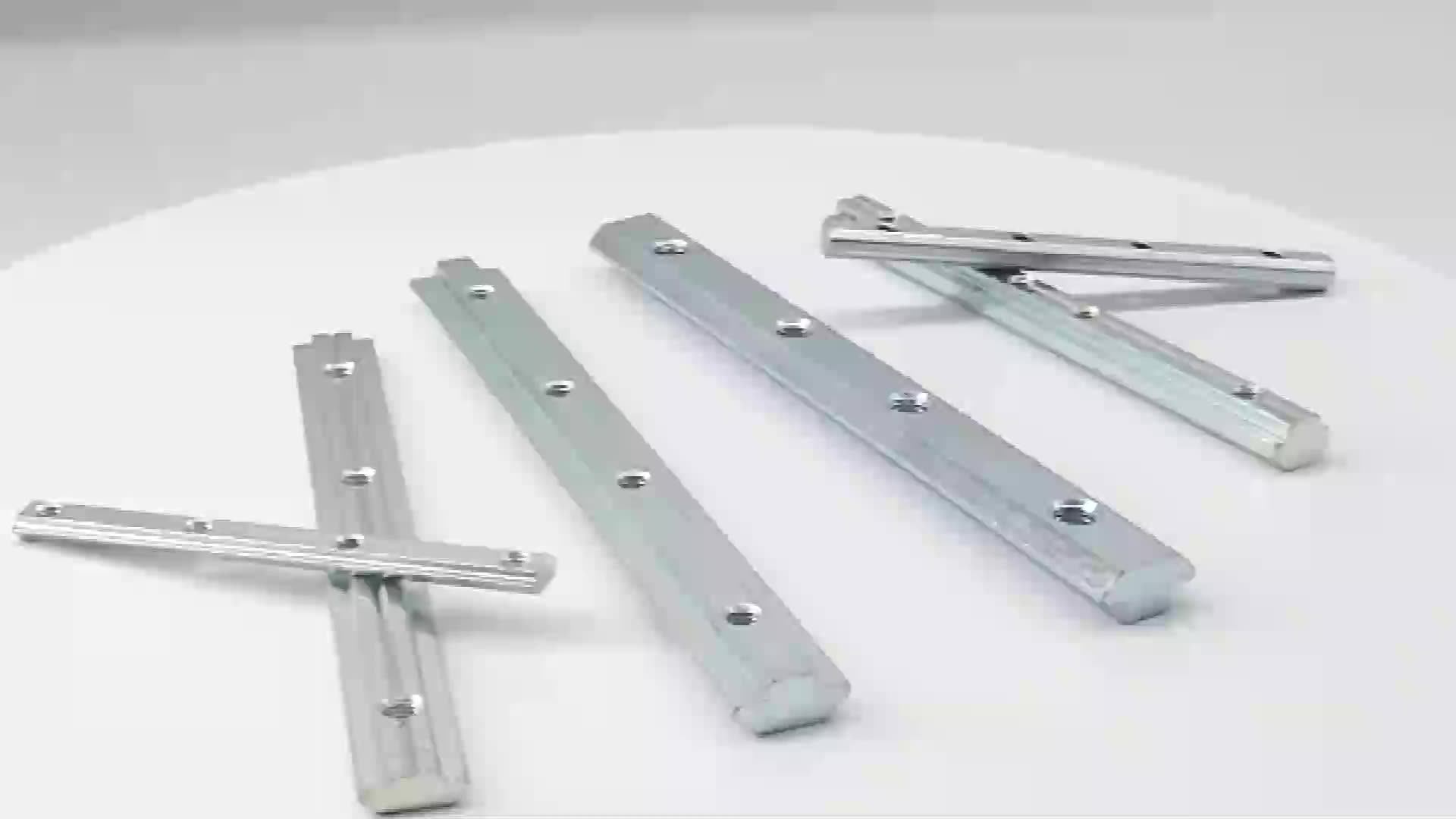 Steel Material Zinc-plated 180 Degree 45b-10 Inside Corner Connector ...