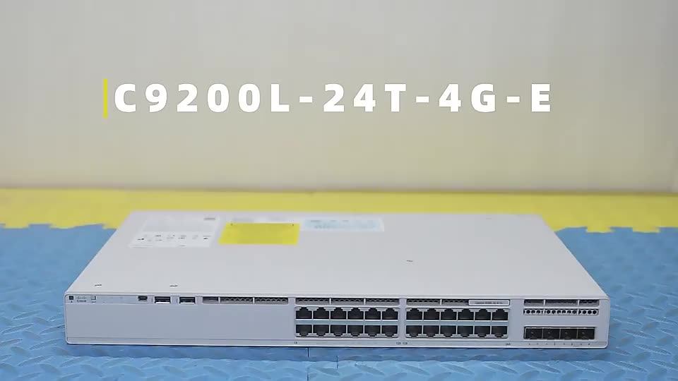 Cis Co C9200l-24t-4g-e 9200l 48 Port Core Poe Power Over Ethernet Plus ...