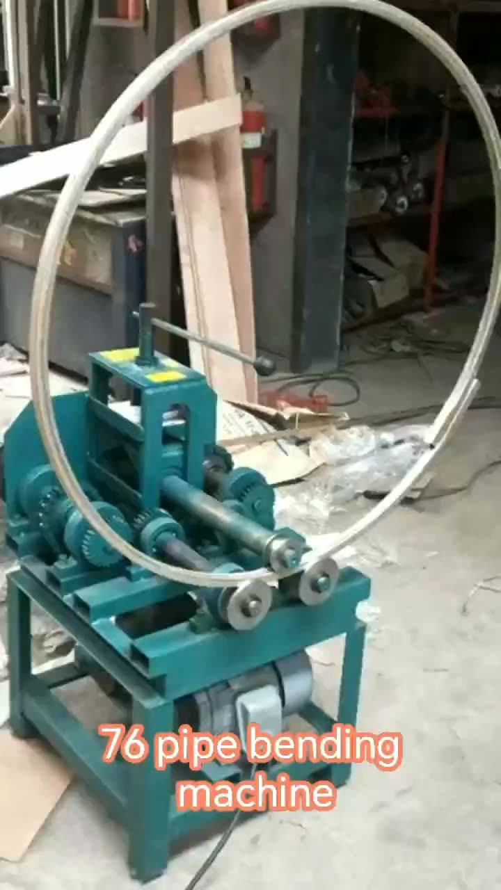 Model 76 Electric Round Pipe Bending Machine Multi-functional Vertical ...