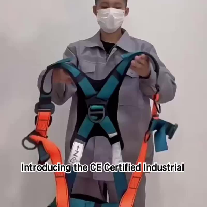 Construction Lineman Safety Harness Fall Protection Belt For ...