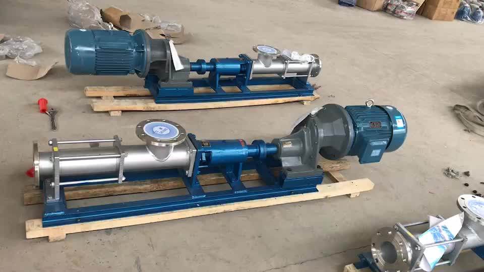 G Mono Single Screw Pump Progressive Cavity Heavy Slurry Pump - Buy ...