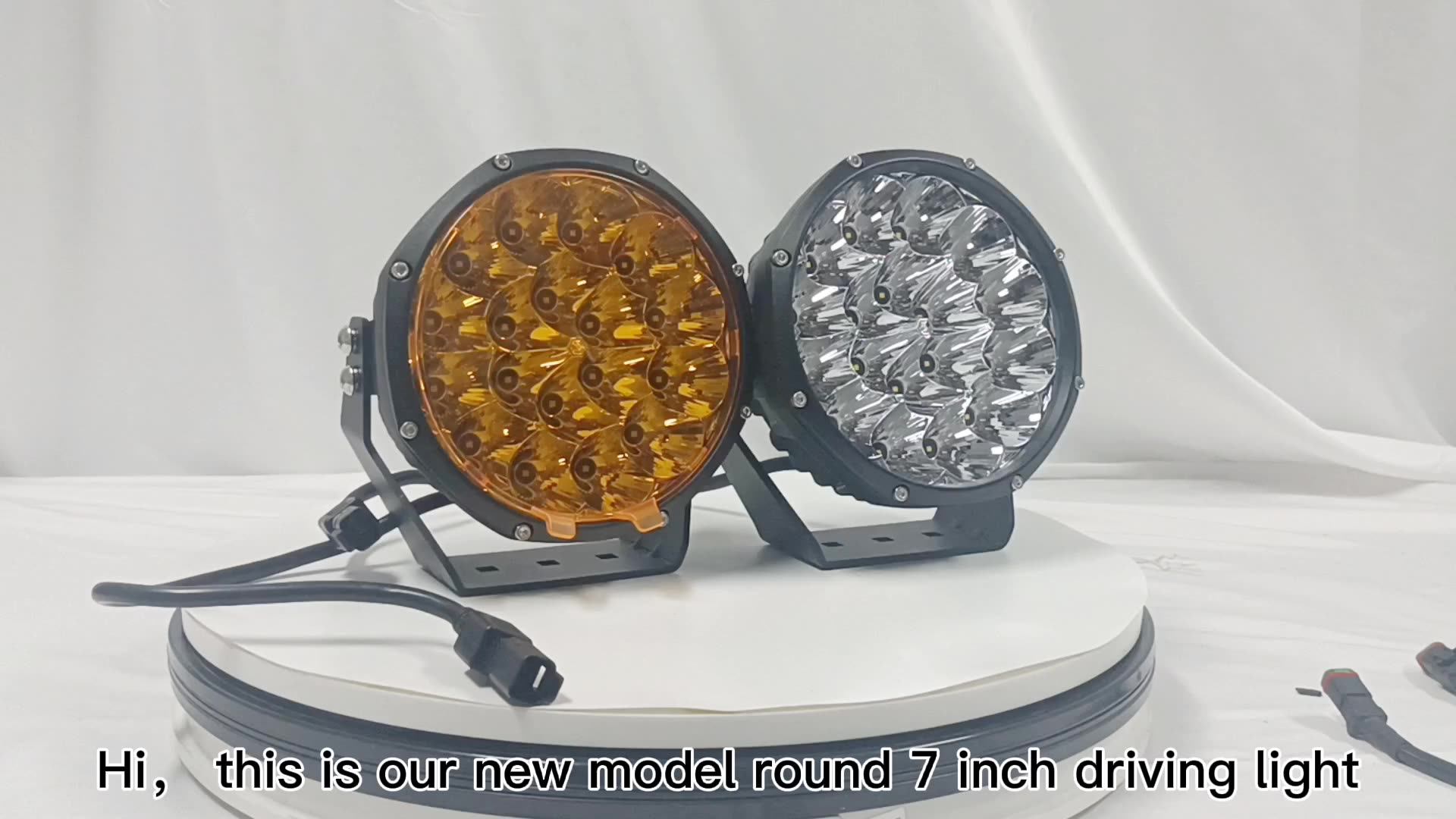 145w Round 9inch 12v 24v Off Road 4wd 4x4 Spot 185w Fog Led Driving ...