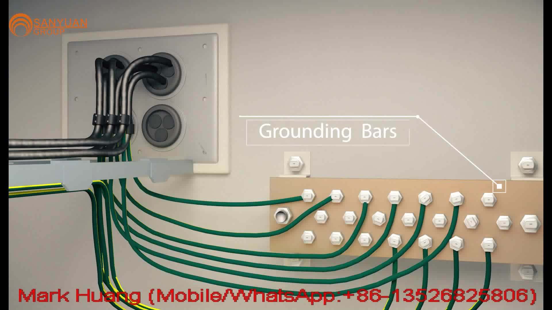 4 Holes Cable Entry Panel / Cable Entry Plate / Feeder Clamp Cable ...