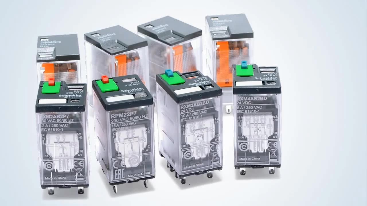 Latching Relay Rxm3ab2bd 11 Pin Intermediate Mini Relay Pdh With ...