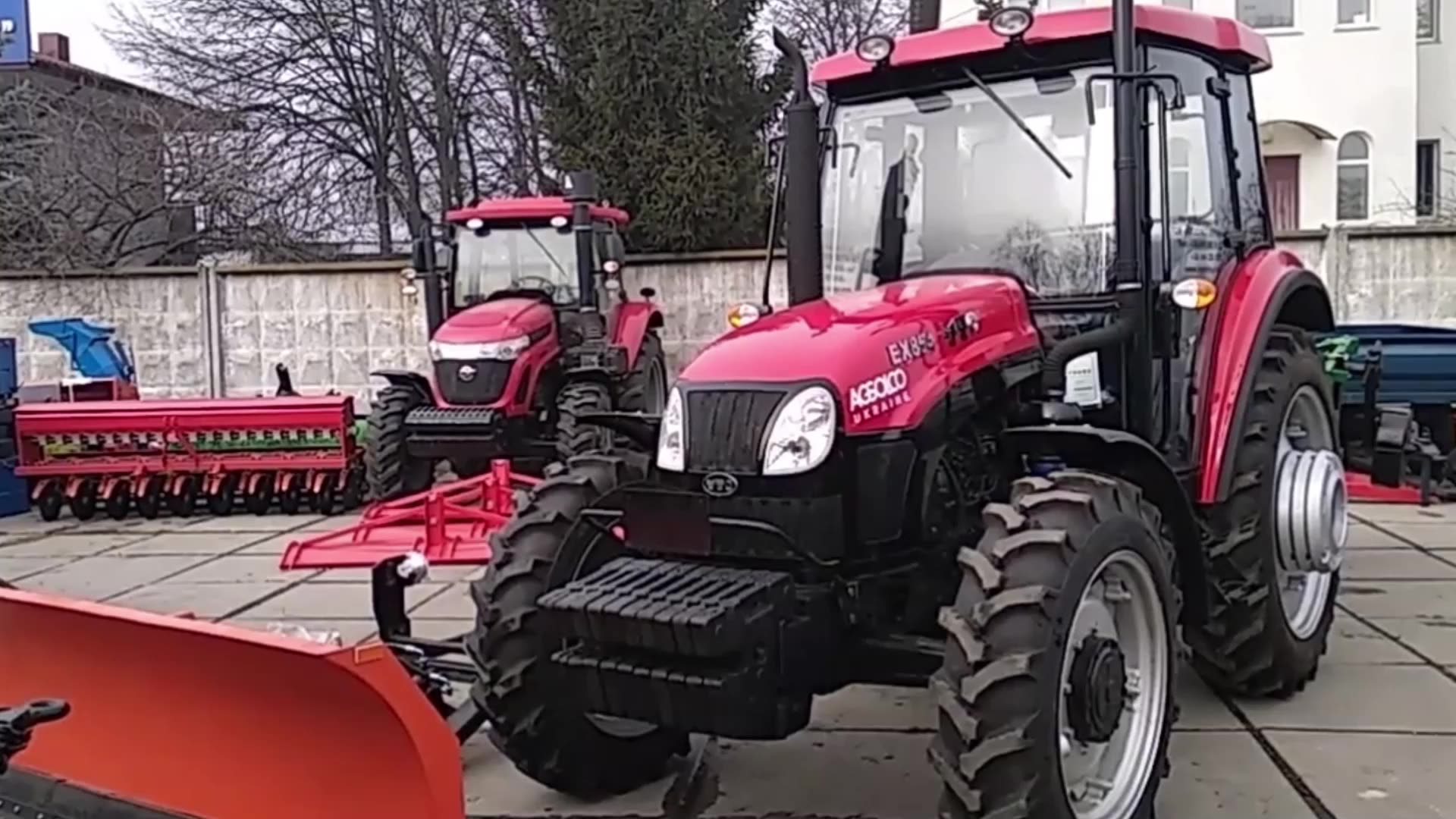 Tractor Yto Enx854 Farming Cabin Tractors For Sale Stable Performance 854 85hp 4wd Diesel Engine ...