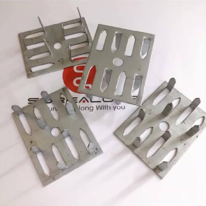 Wood Fiber Acoustic Ceiling Tile Impaler Corner Bracket Clips - Buy ...