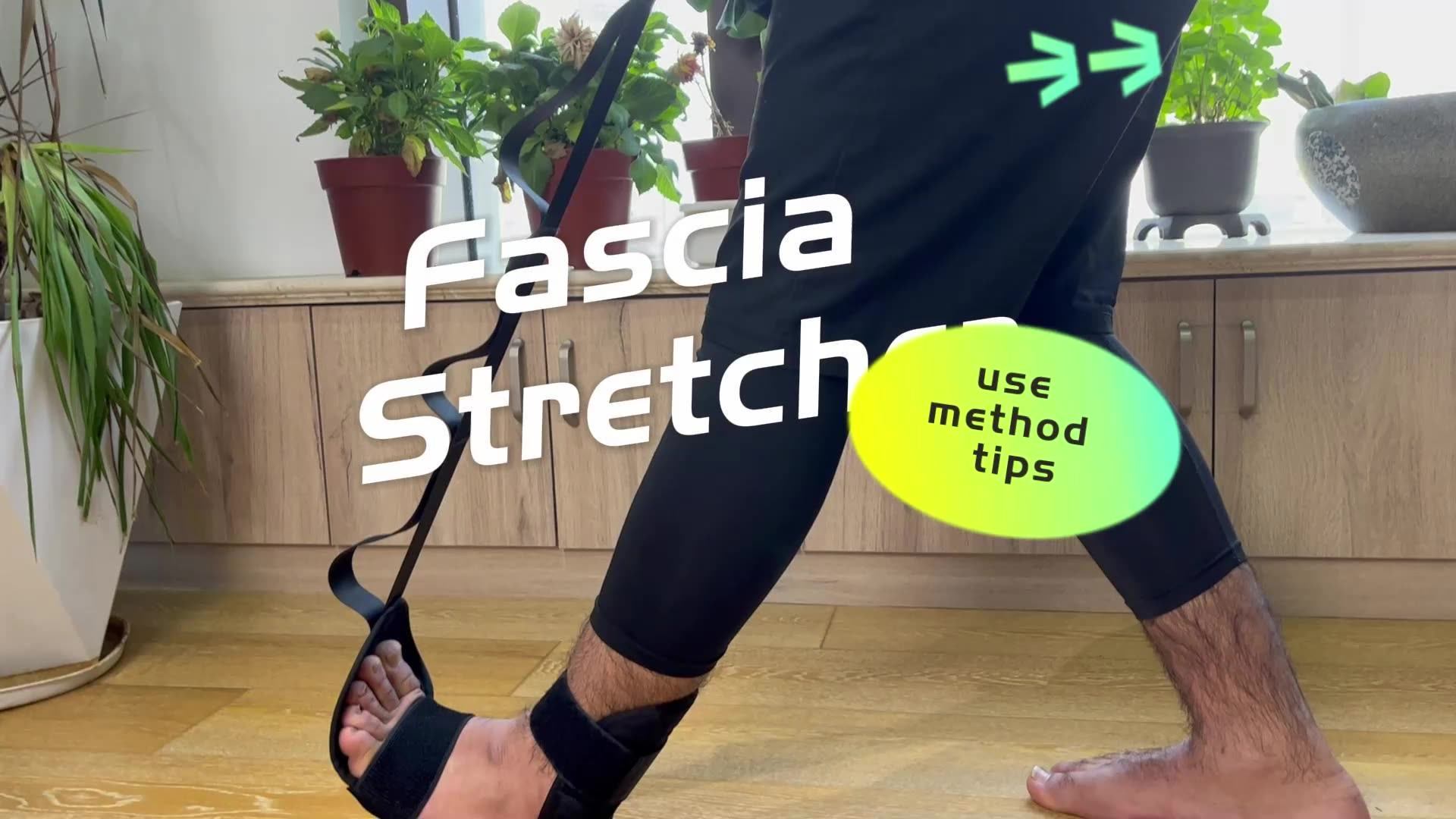 Flexstrap Yoga Strap Stretch Band Foot Flex Stretching Leg Flexibility Yoga Stretching Strap ...