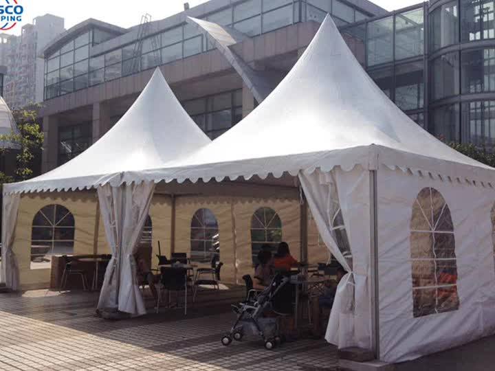 Cosco Outdoor Aluminum Pvc Fabric Coated Hexagonal Marquees Polygon ...