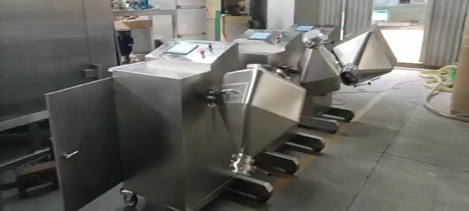 Ibc Mixer Bin Blender Mixer Automatic Lifting Hopper Dry Powder Mixer ...