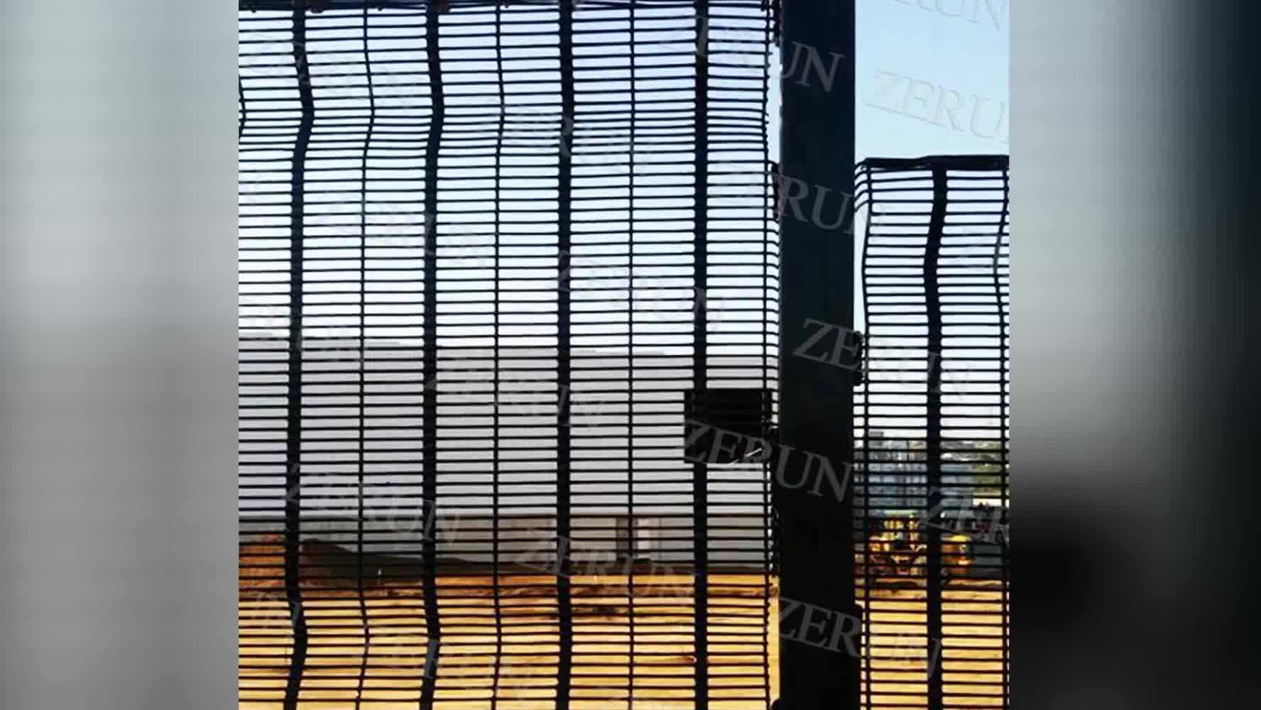 358 Prison Welded Wire Mesh Defence High Security Wall Fence Anti Climb ...